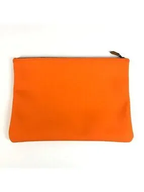 Hermes | Bags | Hermes Pouch Neobain Gm Polyamide Orange | Poshmark